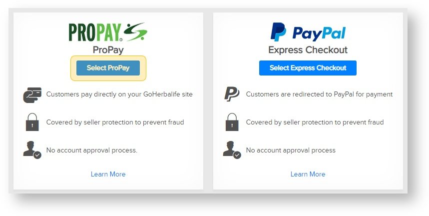 GoHerbalife - How to link your ProPay account